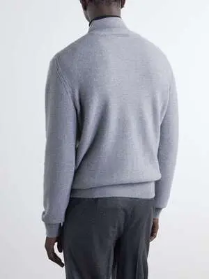 Zegna Oasi Cashmere-piqué Polo Shirt