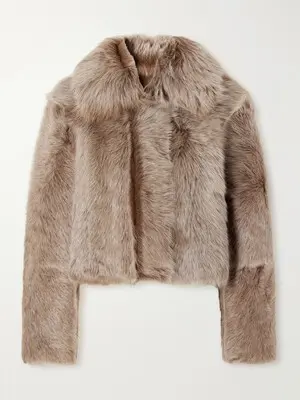 ARMA Lucie Shearling Jacket - Brown