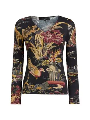 Etro Printed Sweater