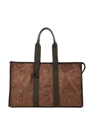 Etro Arnica Large Travel Bag - Brown