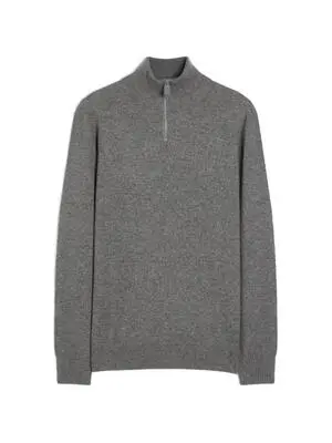Aspesi Quarter-zip Sweater - Grey