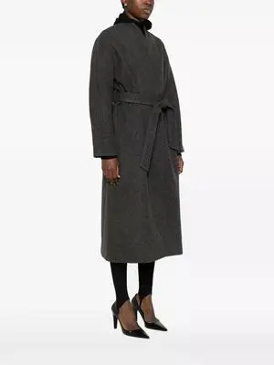 NOYOCO Aure Belted Coat