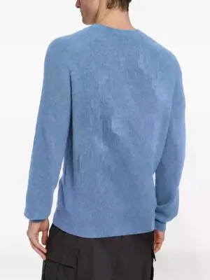 Malo Ribbed-knit Raglan-sleeve Sweater