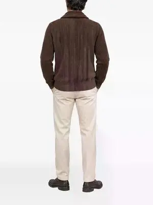 FRANZESE COLLECTION Steve Mcqueen Ribbed Cardigan