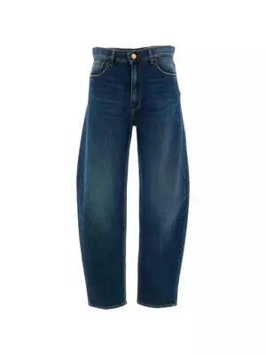 3x1 Faded-effect Wide-leg Jeans - Blue