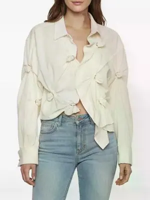 Jacquemus La Chemise Lupo Asymmetric Shirt