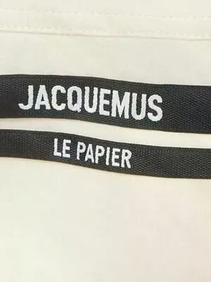 Jacquemus La Chemise Lupo Asymmetric Shirt