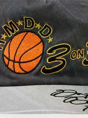 HAPPY MEMORIES DON'T DIE Embroidered Two-tone Cap