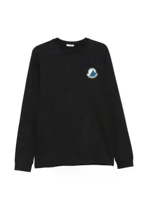 Moncler Logo-patch Long-sleeve Top