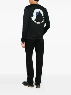 Moncler Logo-patch Long-sleeve Top