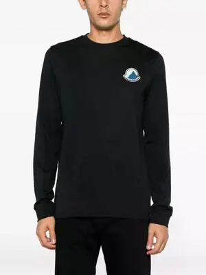 Moncler Logo-patch Long-sleeve Top