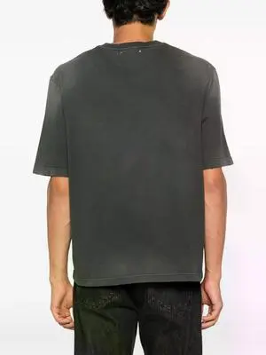 GOLDEN GOOSE Logo-print Distressed T-shirt