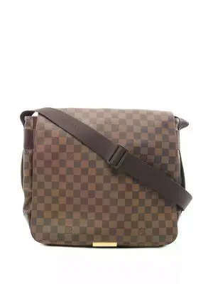 LOUIS VUITTON 2007 Damier Ebene Bastille Crossbody Bag - Brown