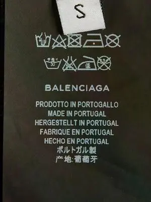 Balenciaga 2017 Sinners Embroidered Hoodie