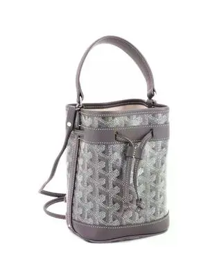 Goyard Petit Flot Coated Canvas Mini Bucket Bag