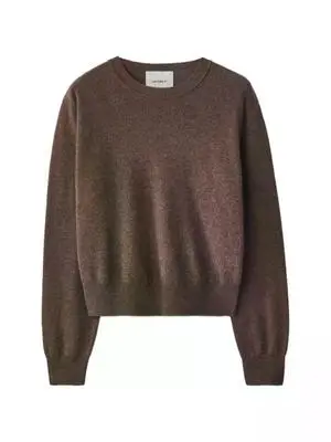 LISA YANG Greer Crew-neck Sweater - Brown