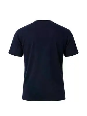 MC2 SAINT BARTH Logo-embroidered T-shirt - Blue