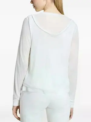 Adidas Soft Lux Sheer Long-sleeve Top