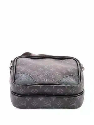 LOUIS VUITTON Amazone Sling Bag Patchwork Monogram Eclipse Canvas And Printed Leather Backpack