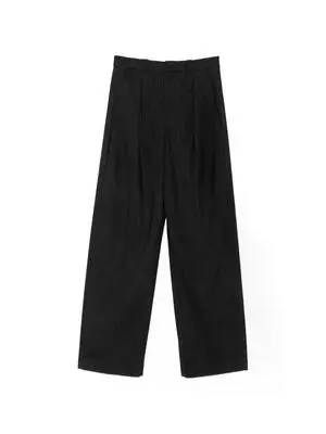 DRYKORN Pinstripe Wide-leg Trousers - Grey