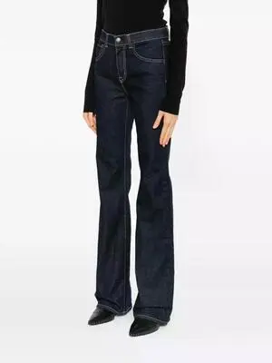 NILI LOTAN High-waisted Flared Jeans