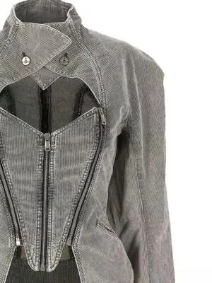 VIVIENNE WESTWOOD Beetle Denim Jacket - Grey