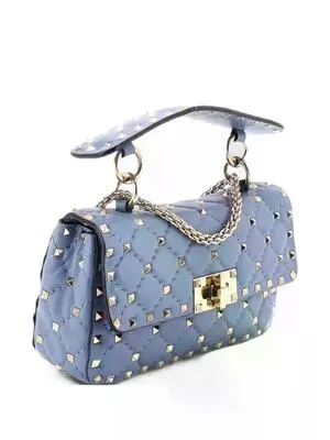 Valentino Garavani Rockstud Spike Flap Bag Quilted Leather Small Crossbody Bag