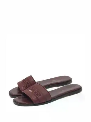 Dior Dway Embroidered Leather Sandals