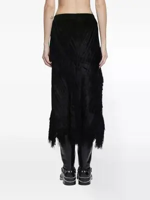 YA YI Giselle Fringe Skirt