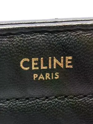 Celine 2010-2026 Matelasse Goatskin Monochrome Chain Shoulder Bag