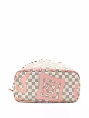 LOUIS VUITTON Neverfull Nm Limited Edition Damier Tahitienne Mm Tote Bag - Multicolour