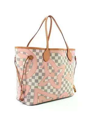 LOUIS VUITTON Neverfull Nm Limited Edition Damier Tahitienne Mm Tote Bag - Multicolour