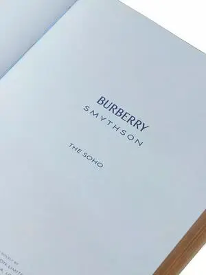 Smythson X Burberry Soho Notebook In Panama