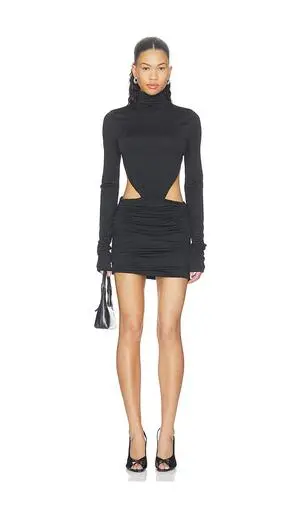 Superdown Kalista Cut Out Mini Dress - Black