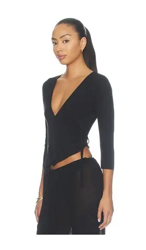 With Jéan Nelly Top - Black