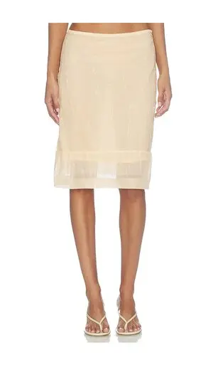 With Jéan Kayla Skirt In Beige