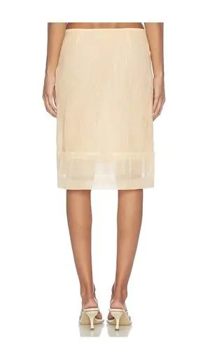 With Jéan Kayla Skirt In Beige