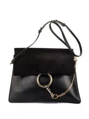 Chloé Medium Faye Shoulder Bag - Black