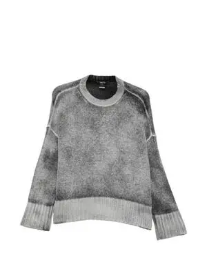 Avant Toi Gradient-effect Bouclé Sweater