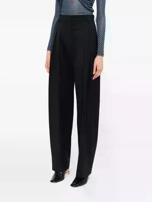 FRANCOISE PINTON - PARIS Pleated Wide-leg Trousers