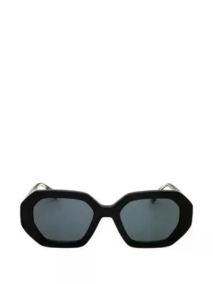 Tommy Hilfiger Geometric-frame Sunglasses - Black