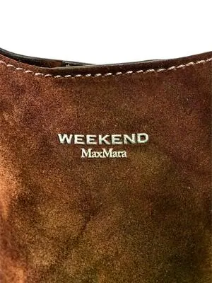 Max Mara Suede Tote Bag