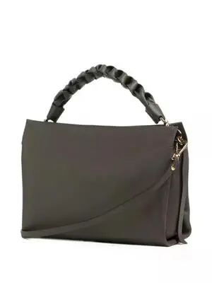 COCCINELLE Medium Boheme Braided-handle Leather Shoulder Bag