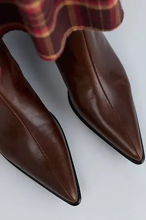 VAGABOND SHOEMAKERS Ilona Heeled Boots - Chestnut