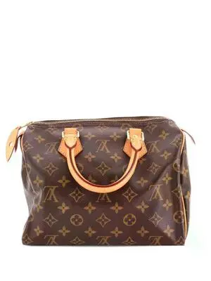 LOUIS VUITTON Speedy Handbag Monogram Canvas 25 Satchel