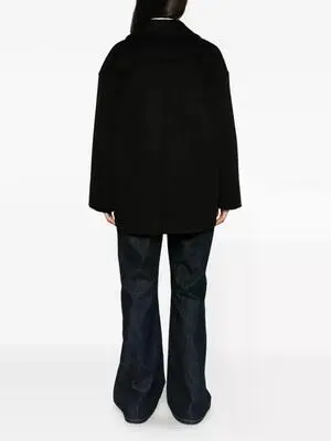 Alberto Biani Double-breasted Virgin Wool Jacket
