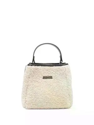 Peserico Shearling-effect Tote Bag - Neutrals