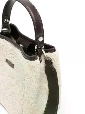 Peserico Shearling-effect Tote Bag