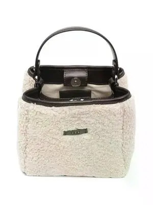 Peserico Shearling-effect Tote Bag