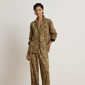 Ralph Lauren Print Sateen Sleep Set - Leopard
